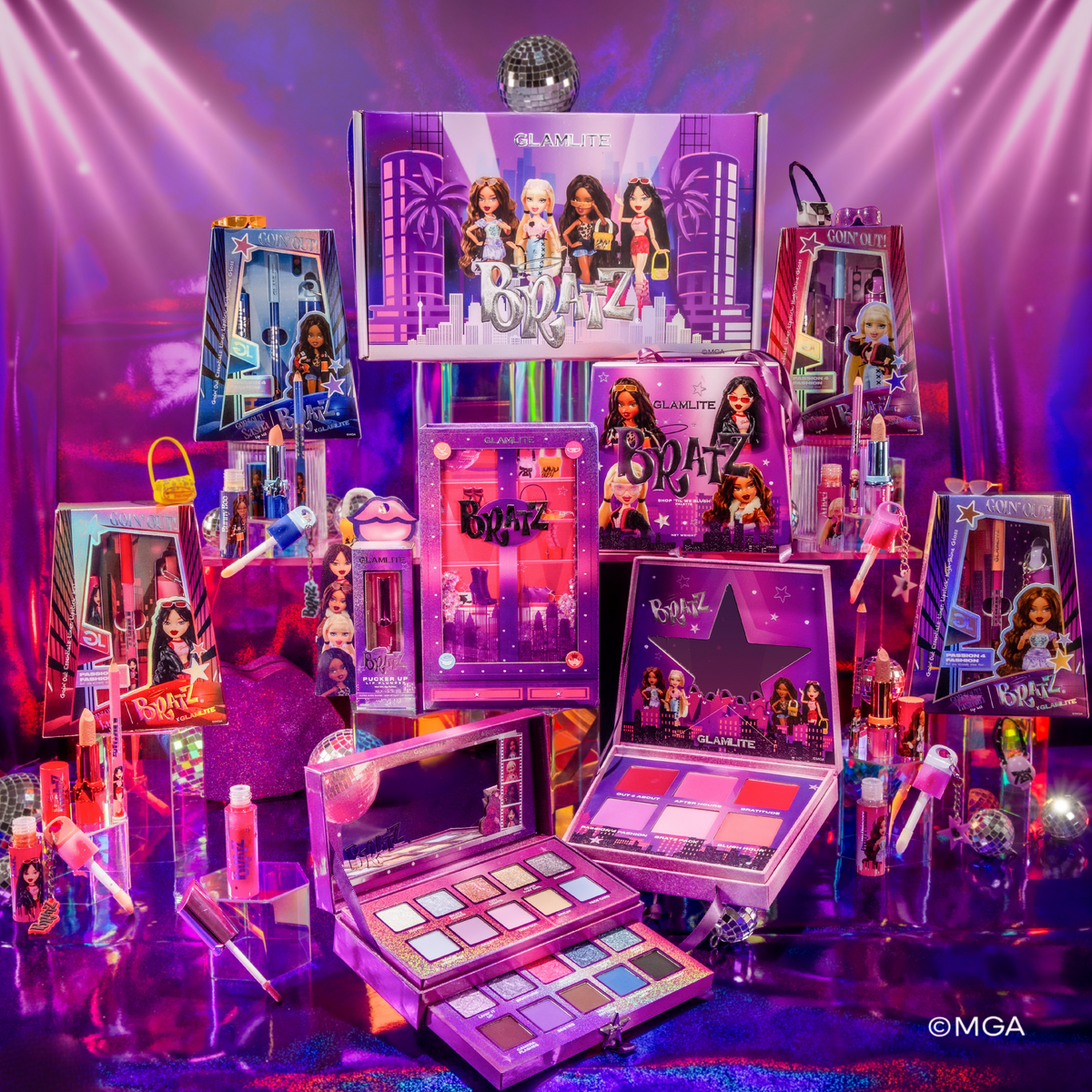 Bratz x Glamlite PR Box Full Collection