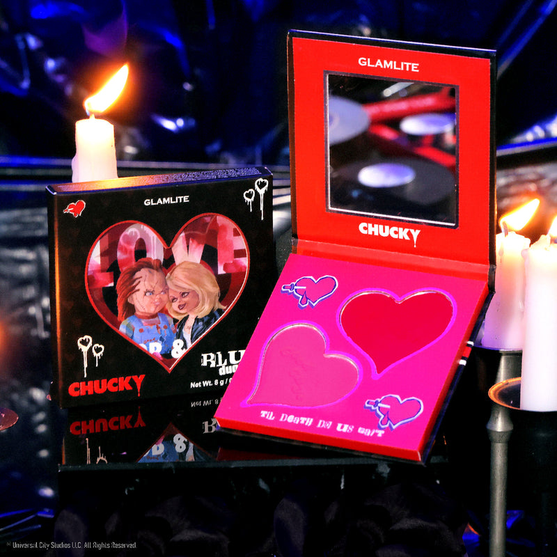 Chucky x Glamlite Blush Duo